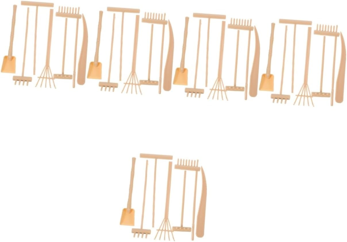 Wellsay 5 Sets Zen Rake Kit DIY Sand Zen Garden Tools Set Zen Garden ...