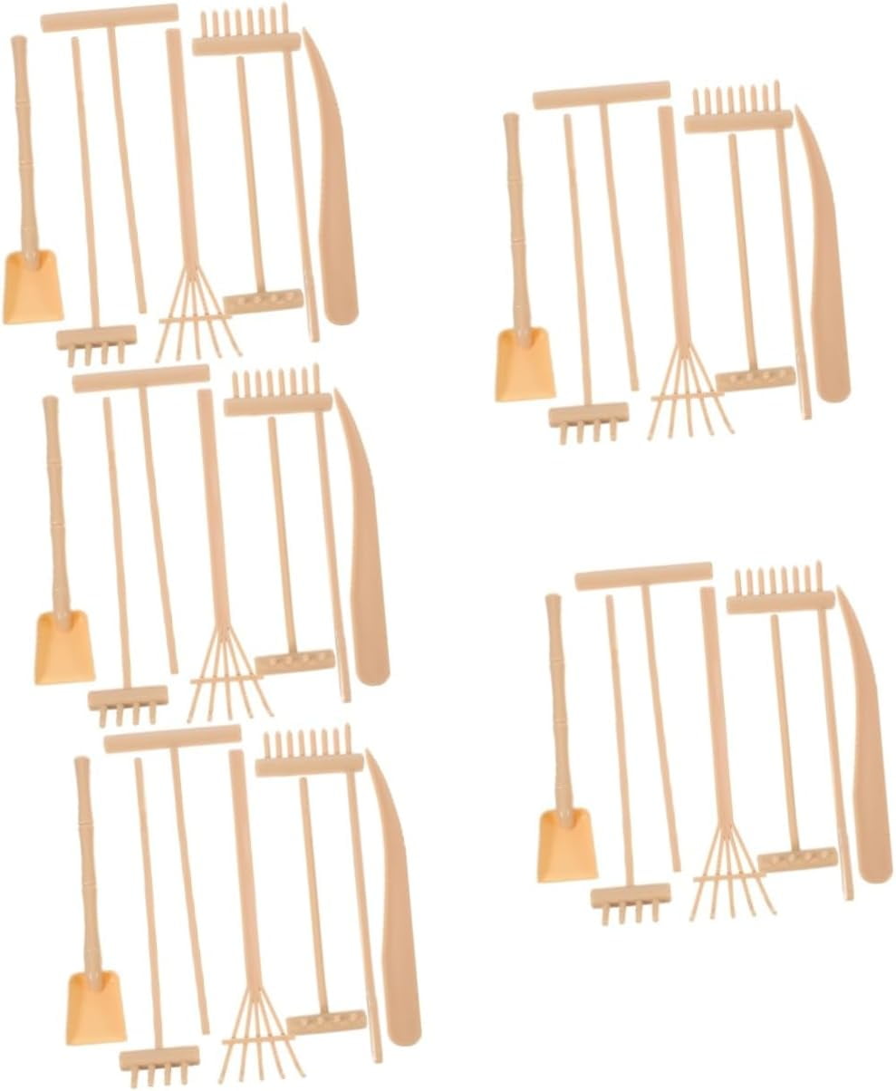 Wellsay 5 Sets Zen Sand Garden Kit DIY Sand Rake Set Tools Meditation ...