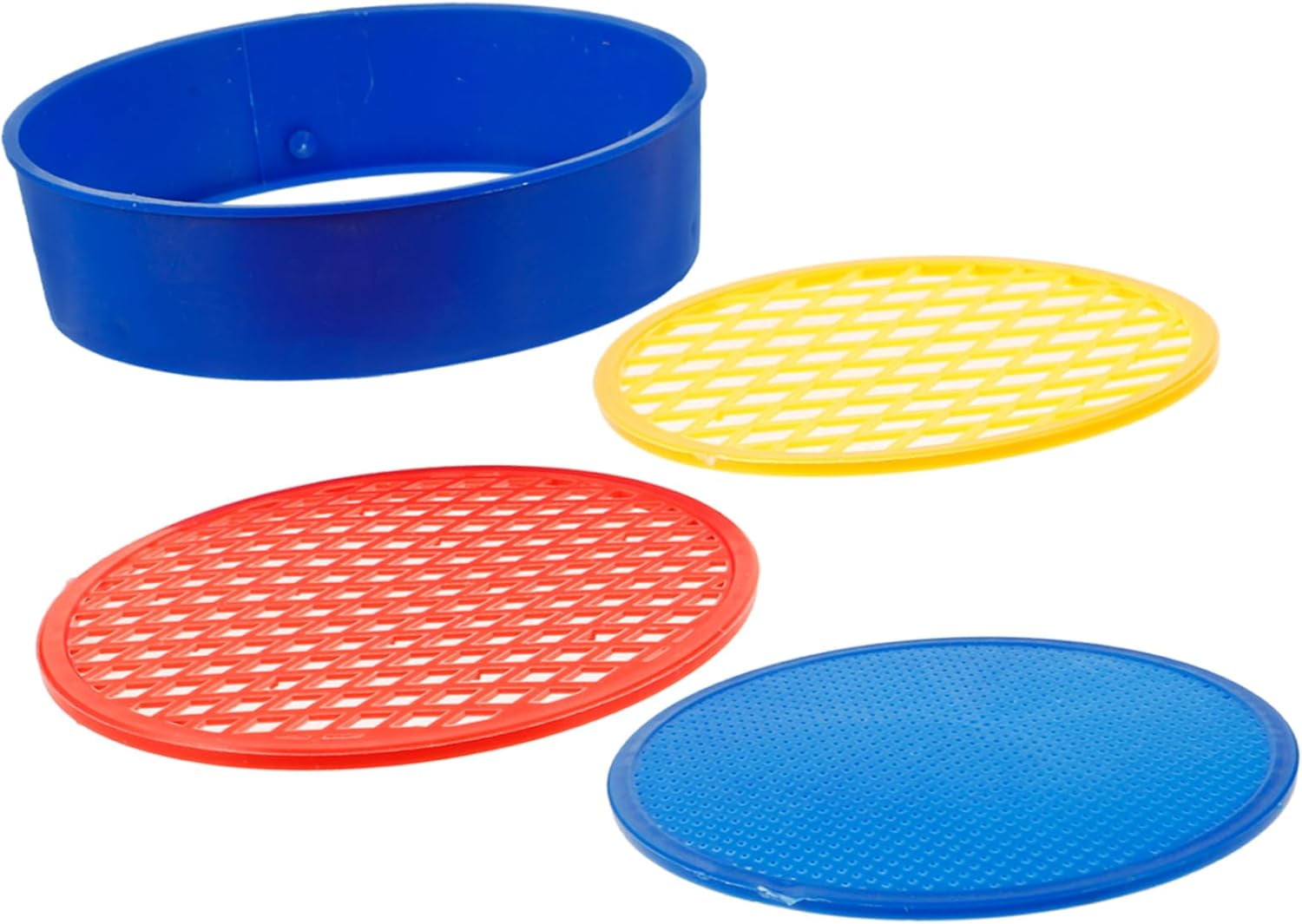 Wellsay 5-in-1 Plastic Soil Sifter Garden Tool Compost Sifter Screen ...