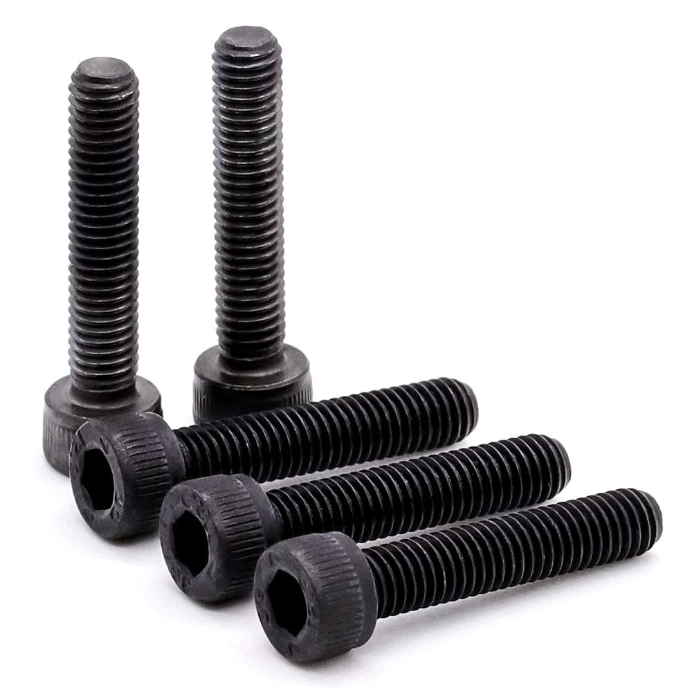 Wellsay 50 Pcs M5-0.8 x 12mm Socket Head Cap Screws, 12.9 Grade Alloy ...