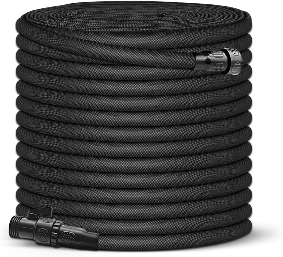 Wellsay 50FT Garden Hose, Water Hose with Triple Layer Latex Core and ...
