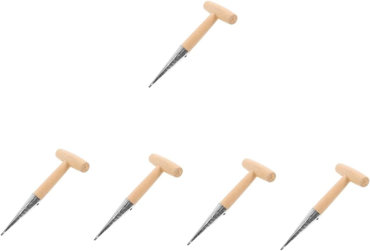 Wellsay 5pcs Seedling Sowing Tools Puncher for Garden Dibber Garden ...