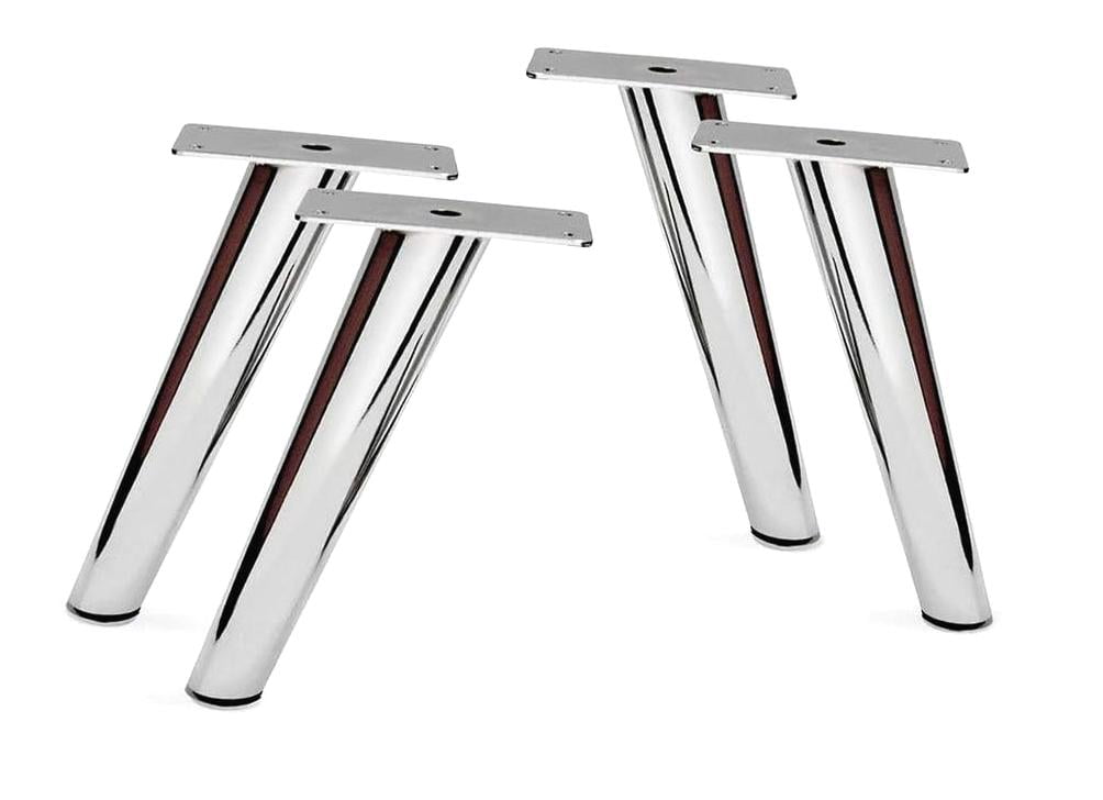 Wellsay 6-3/4" Height Angled Furniture Metal Supports - Set of 4 ...