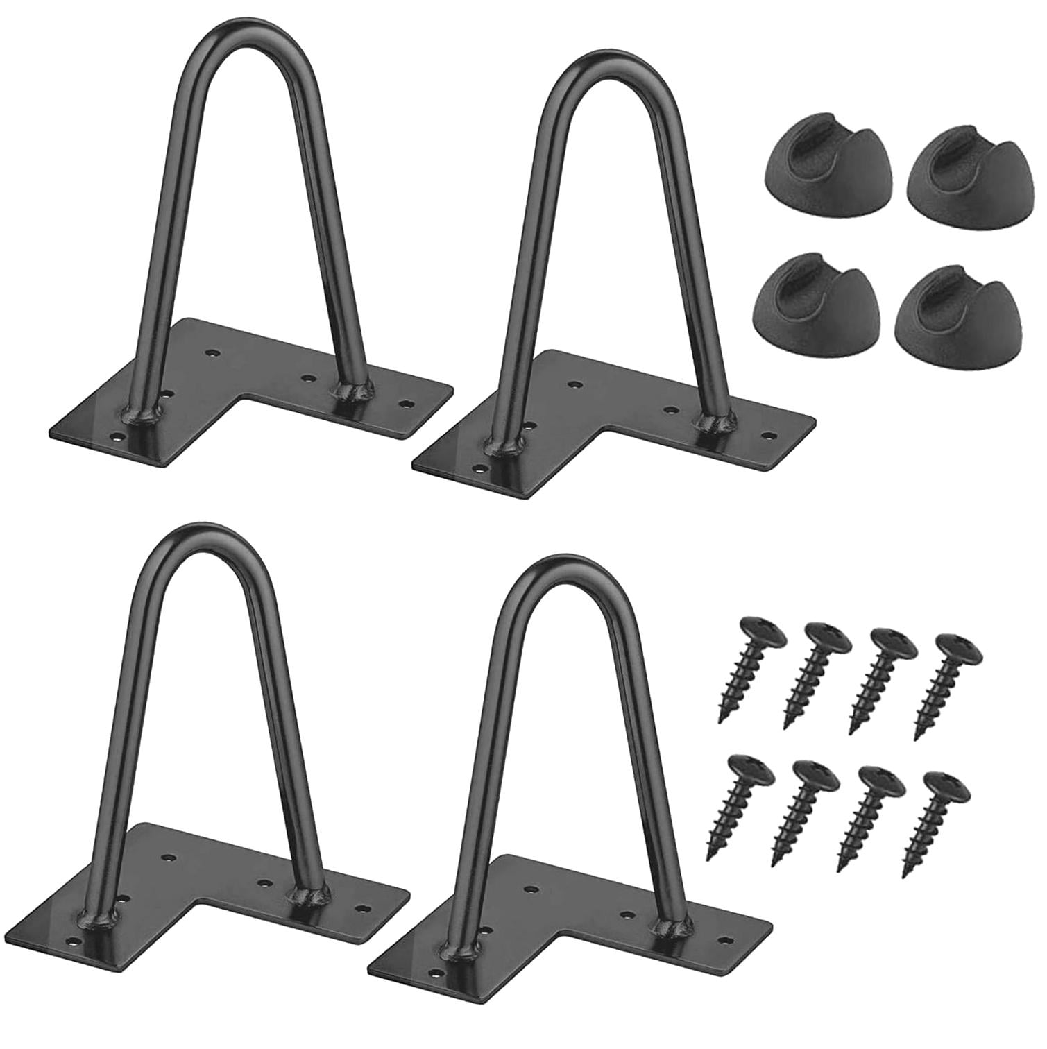 Wellsay 6-Inch Metal Hairpin Legs - for DIY Table & Desk Projects ...