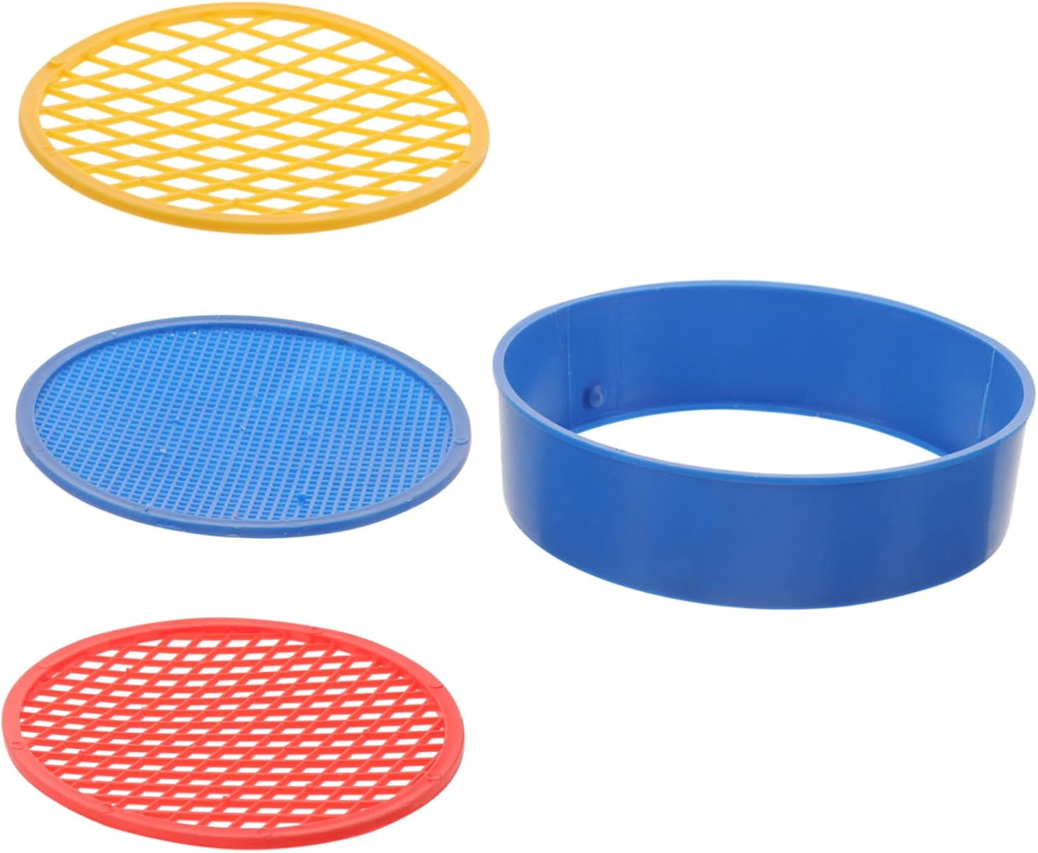 Wellsay 6 Sets Soil Si Rock Soil Sifting Mesh Sifting Tool for Soil ...