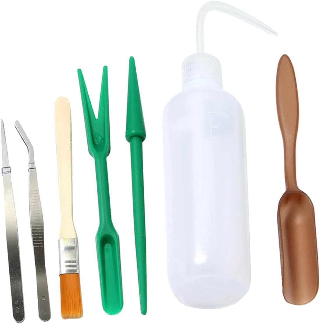 Wellsay 7pcs Set Gardening Kit Mini Foldable Shovel Remover Tool Garden ...