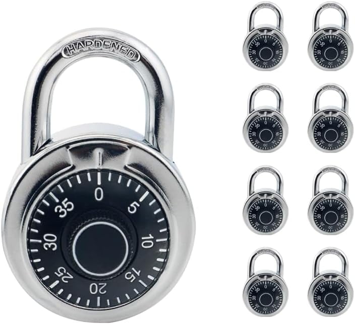 Wellsay 8 Pack Combination Lock Locker Lock for m and School Lockers ...