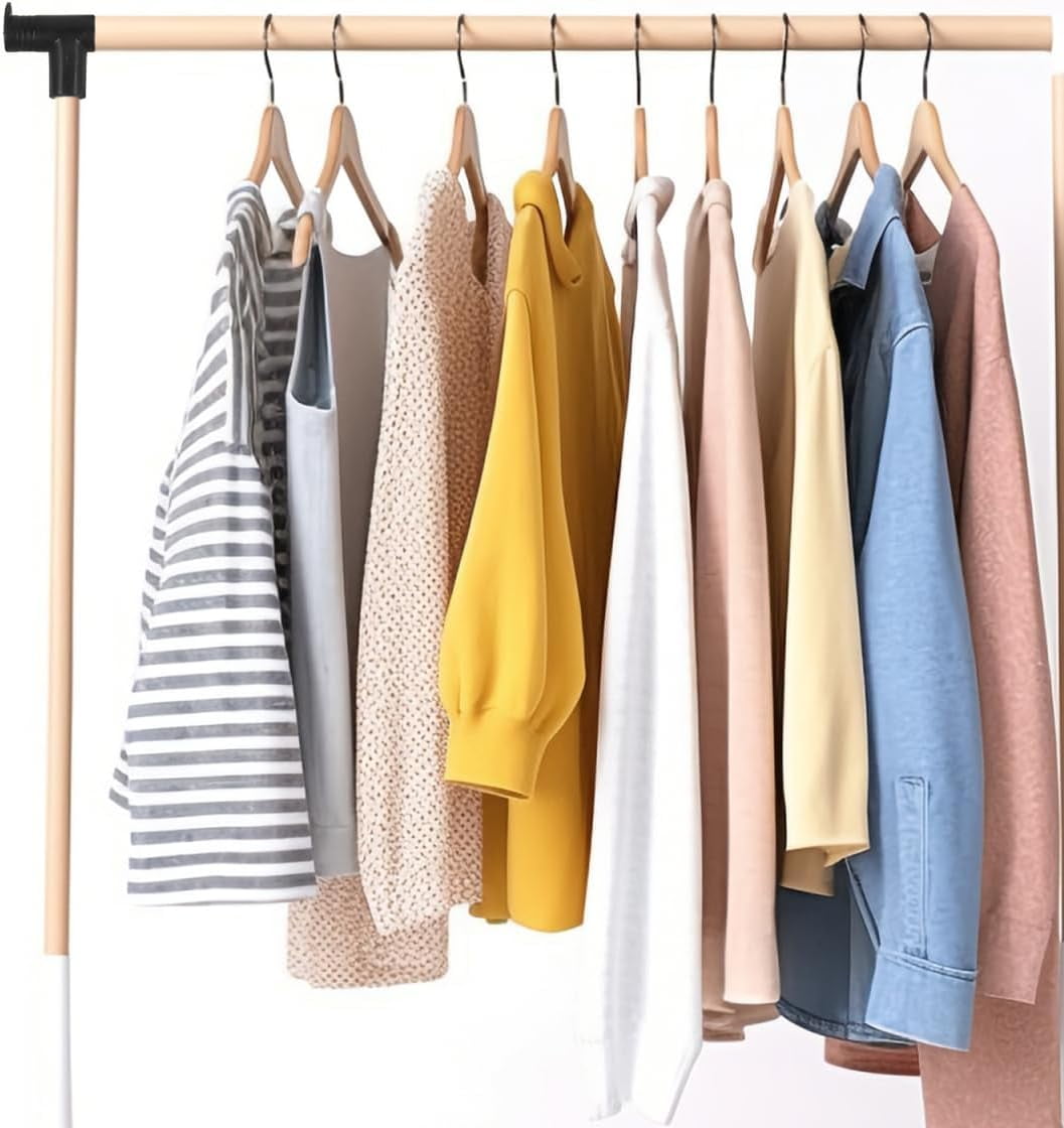 Wellsay 8 pcs Clothes Rack Practical Joints Cloth Shelf Drying Rack ...