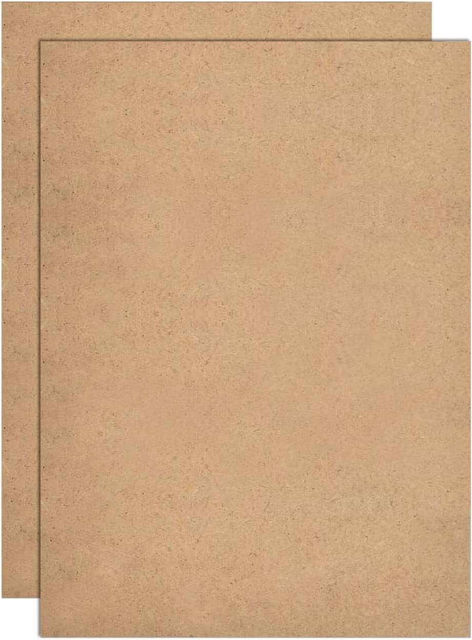 Wellsay A3 MDF Wood Boards for Crafts 2mm Medium Density berboard ...