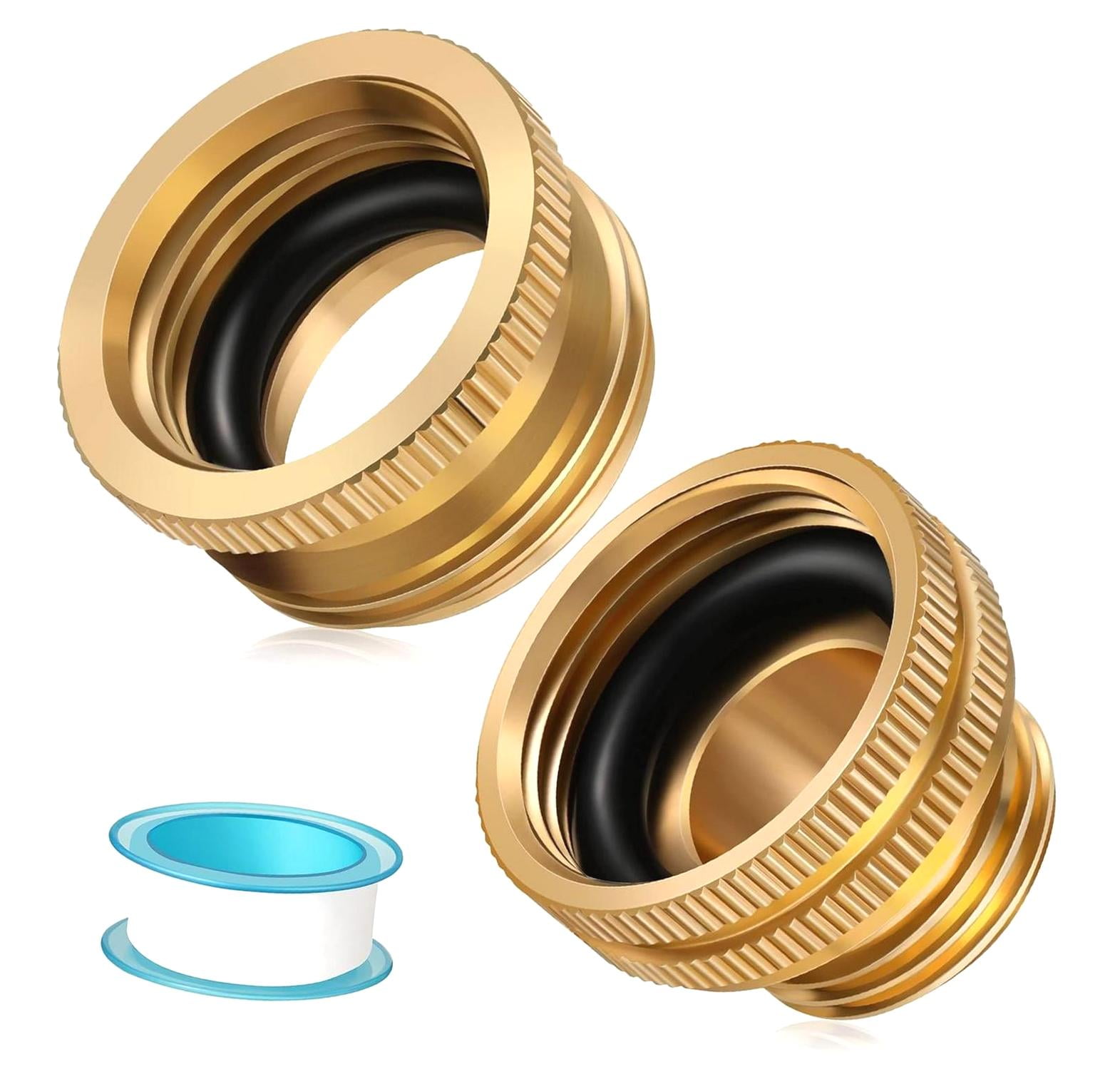 Wellsay Adapter Kit, 3/4” GHT Male to 1” NPT Female Connector, 1” GHT ...