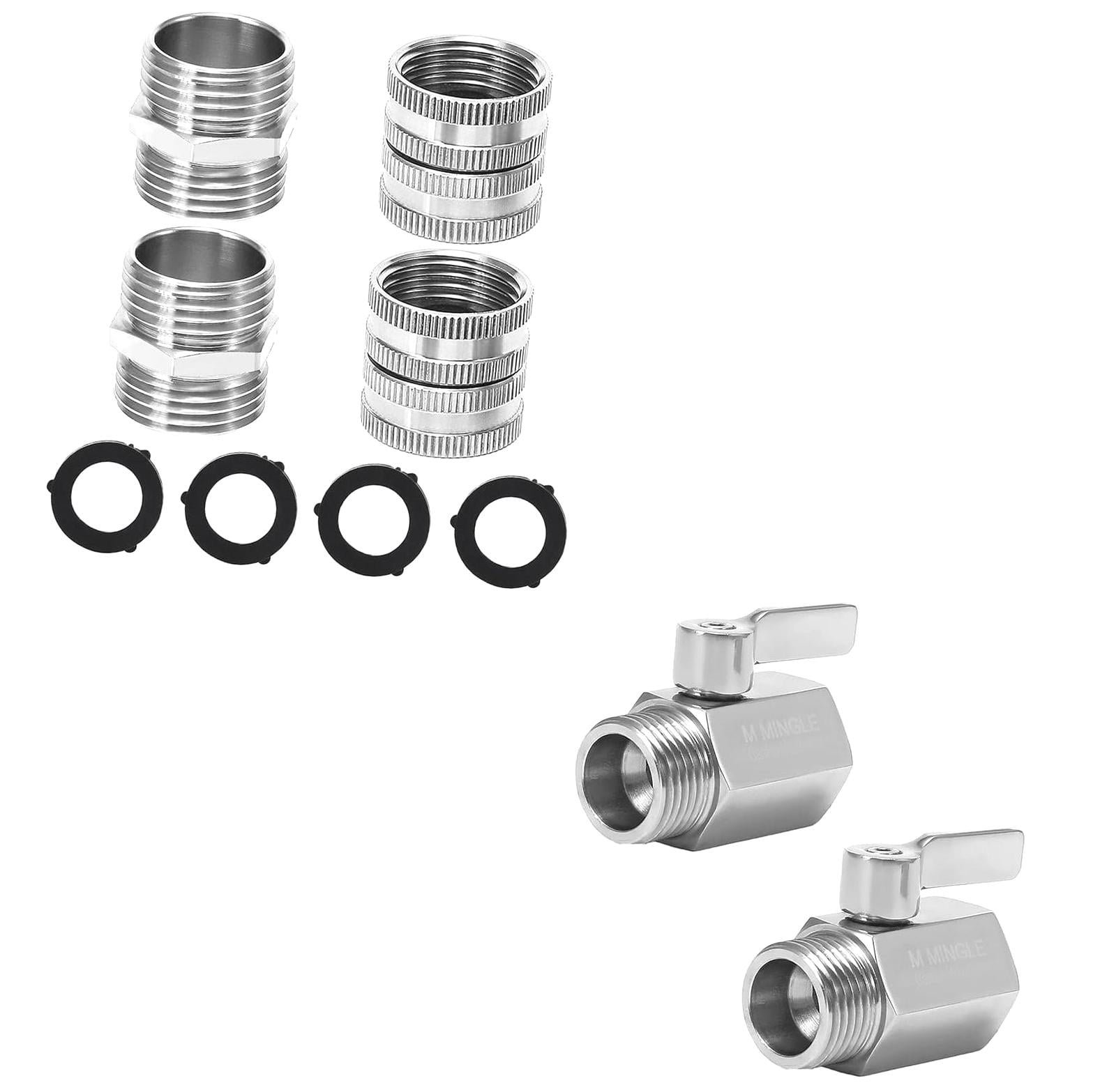Wellsay Adapter, Shut Off Valve - Walmart.com