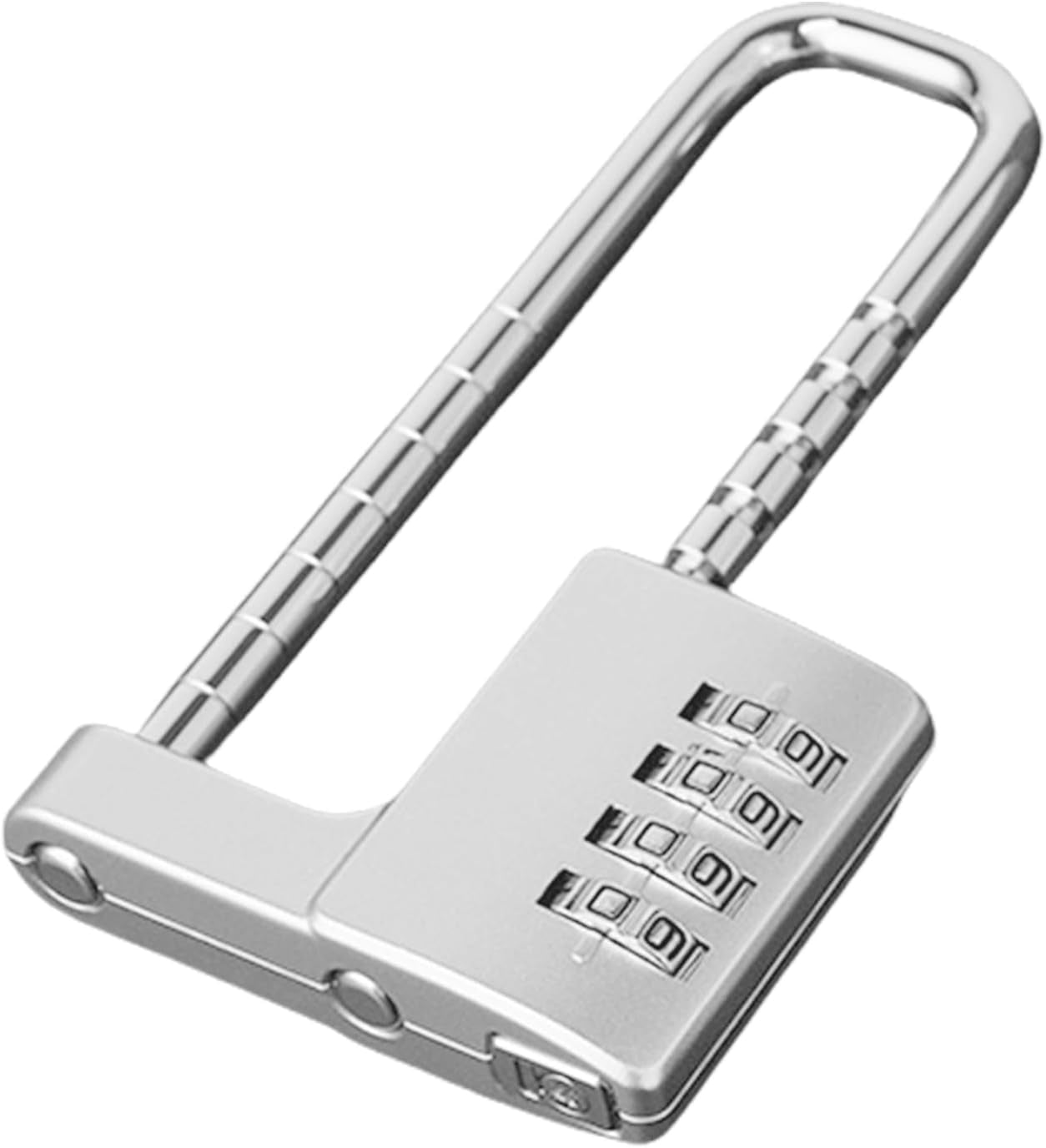 Wellsay Adjustable Combination Lock Long Shackles Security Padlock ...