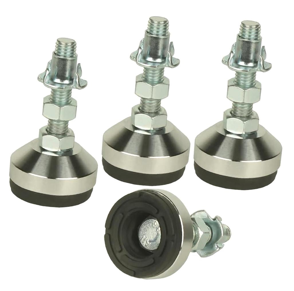 Wellsay Adjustable Legs, 1.96" Diameter Base, M12 Thread Leveling Feet ...