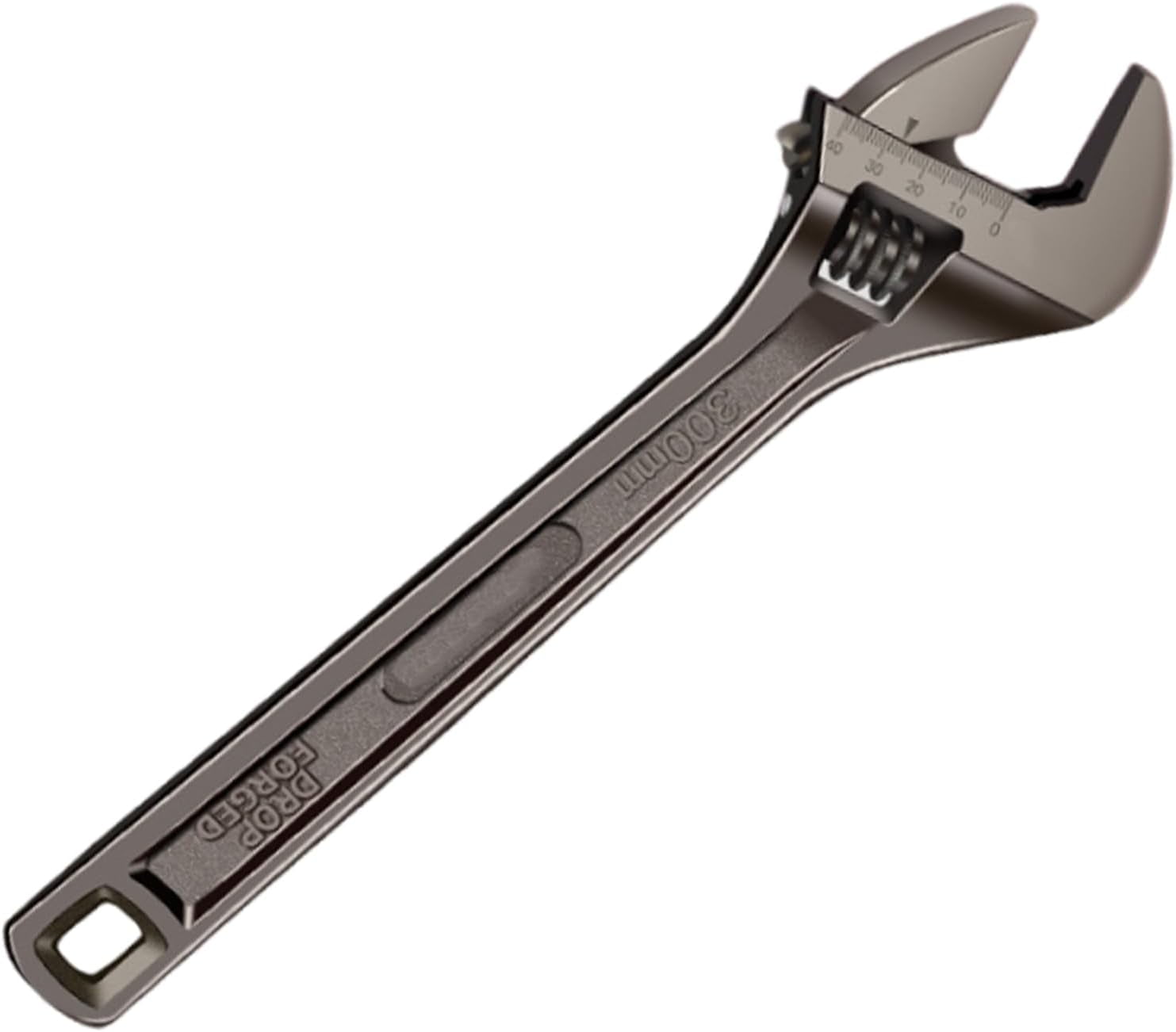Wellsay Adjustable Wrench 8/10/12/15/18inch Wide Jaw Wrench with Metric ...