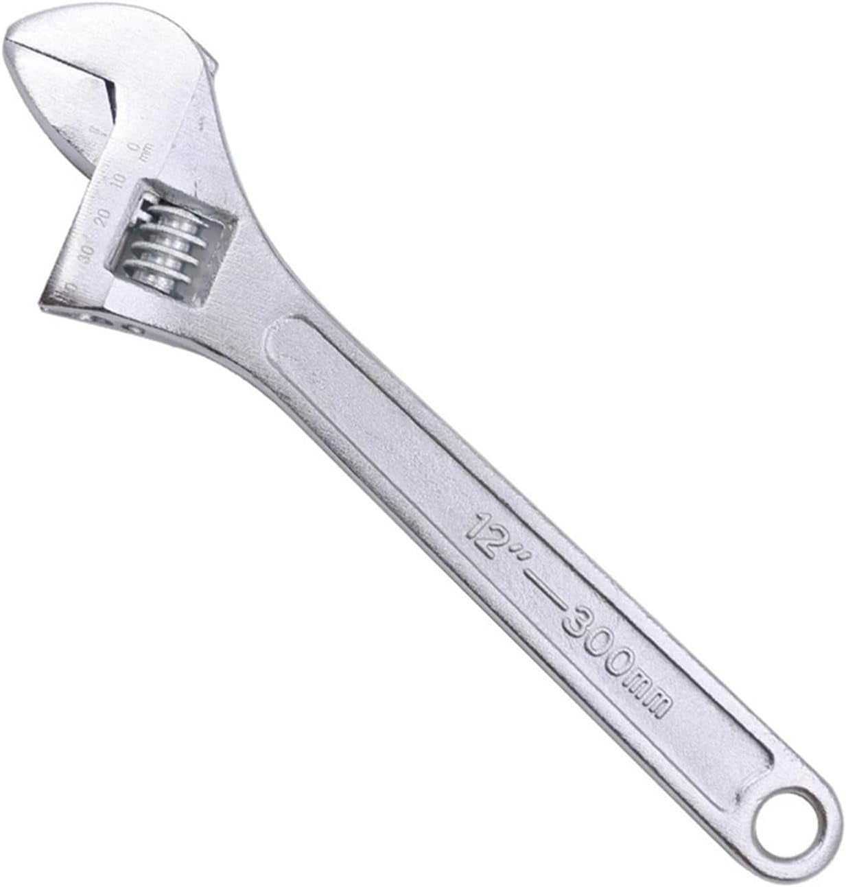 Wellsay Adjustable wrench 1 Pcs Large Steel/10Inch /12-Inch Monkey ...