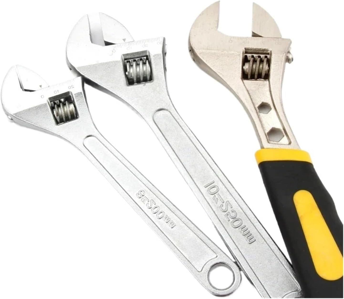 Wellsay Adjustable wrench Large Opening Adjustable Spanner Monkey ...