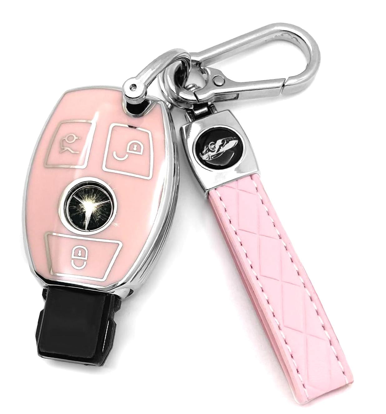 Wellsay Advanced Soft TPU Key Cover with CLS CLK AMG CLK GLC GLE GLS ML ...