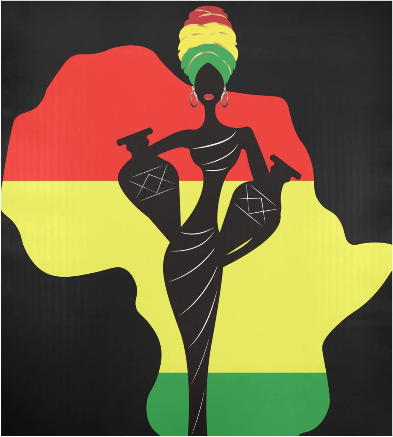 Wellsay African America Women Africa Large Dishwasher Magnet Magnetic ...