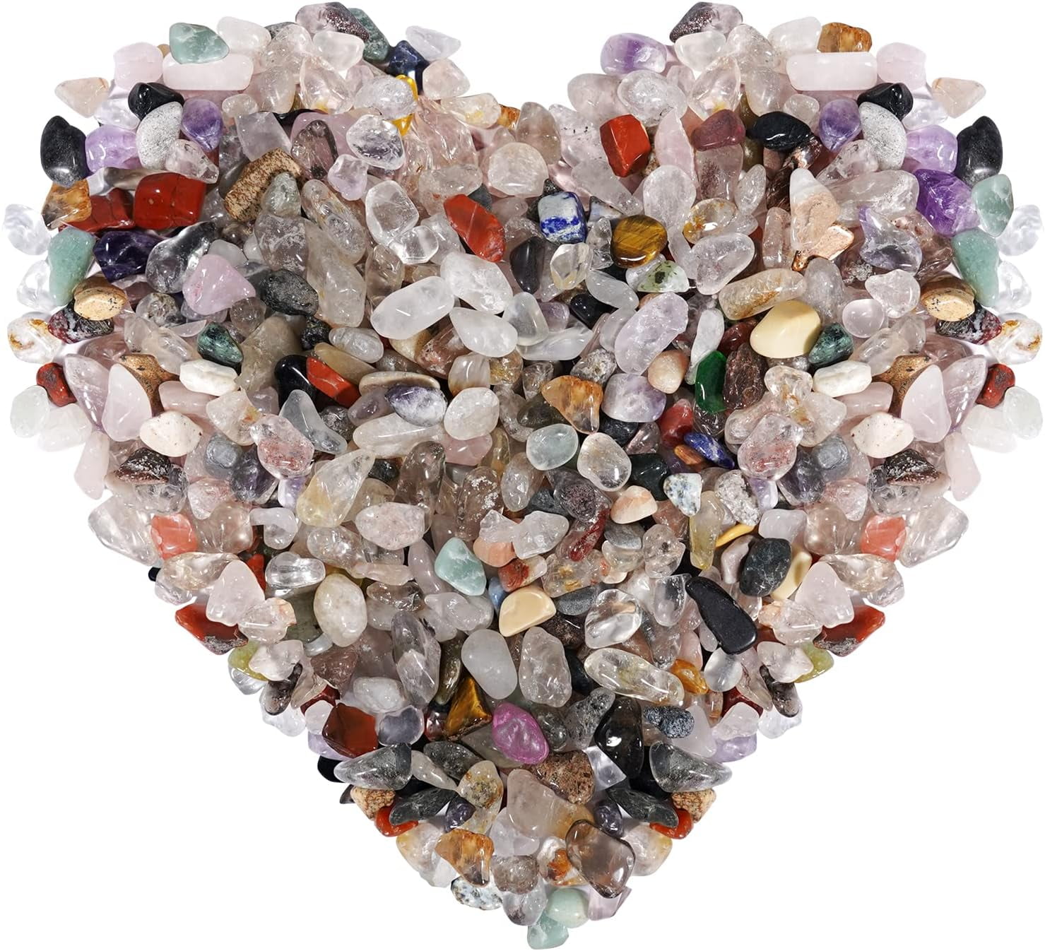 Wellsay Amethyst ps Tumbled Crystal Stone 0.95lb Natural Irregular ...