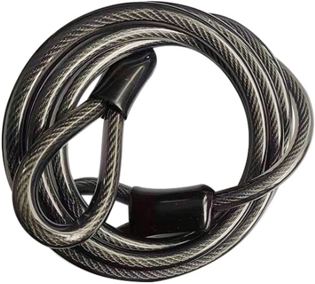 Wellsay Anti-Theft Combination Lock, Black, for ycles, Motorcycles ...