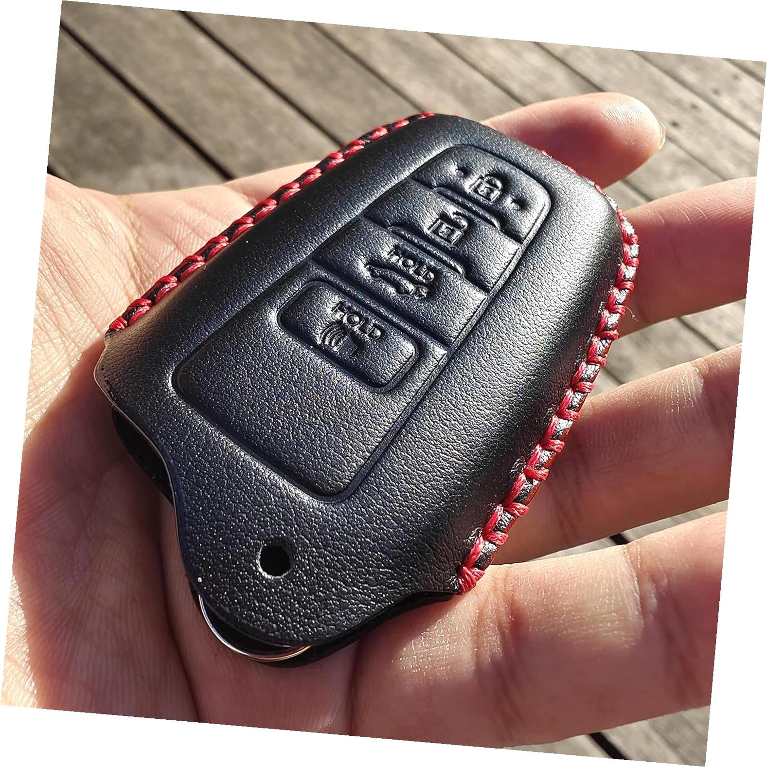 Wellsay Authentic Leather Key Fob Protector for Older Generation Keys ...