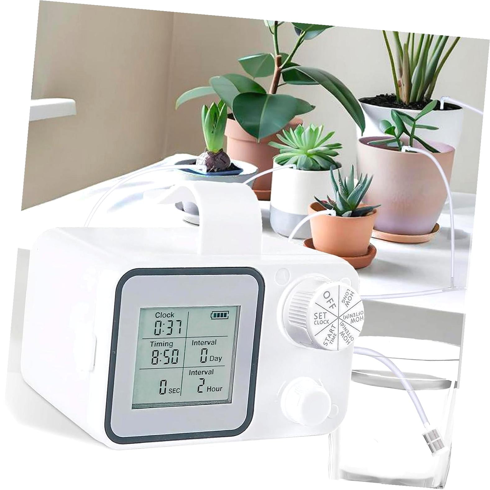 Wellsay Automatic Drip Irrigation Kit, 10/15 Potted Indoor Houseplants ...