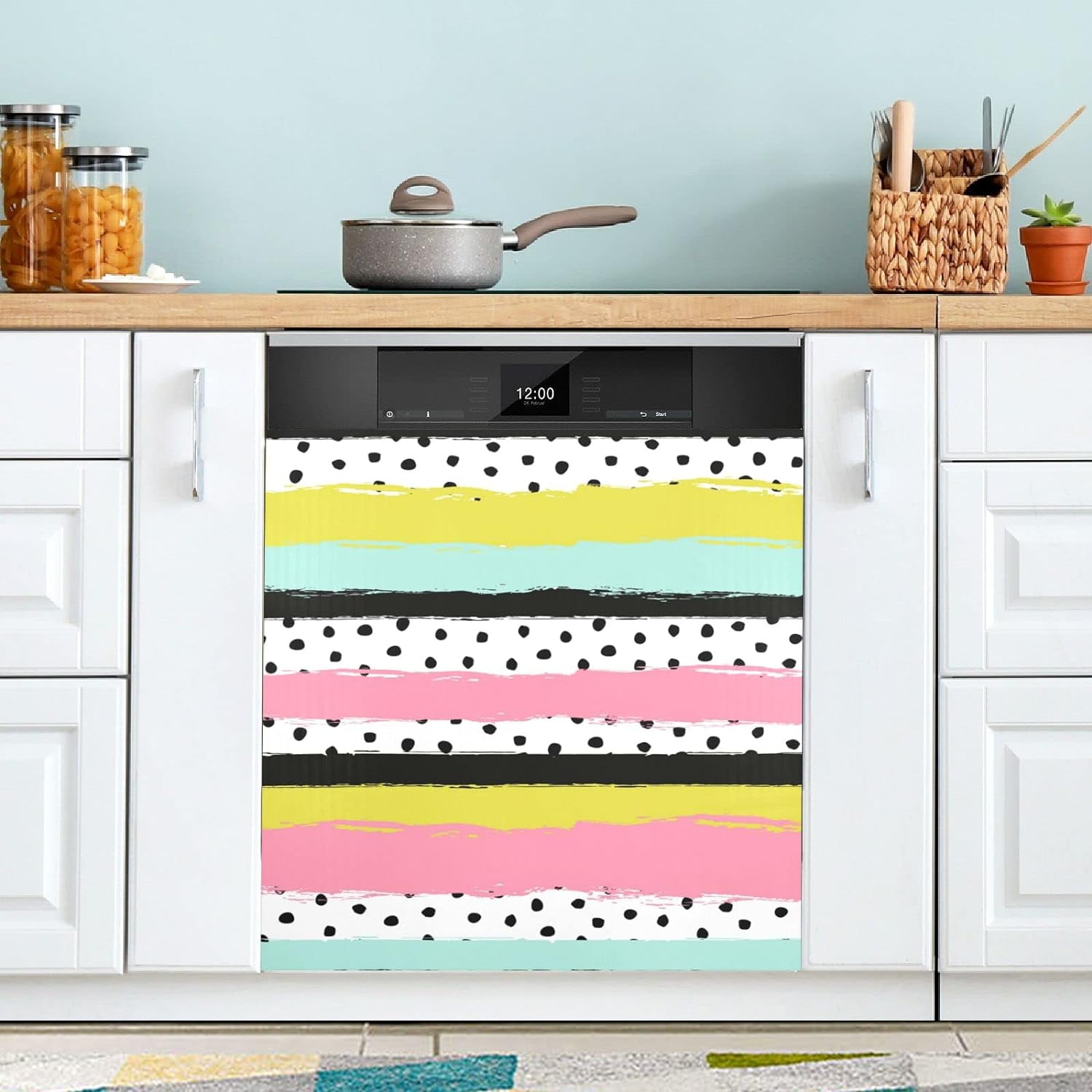 Wellsay Aztec Navajo Dishwasher Magnet Cover, Kitchen Dish Washer Door ...