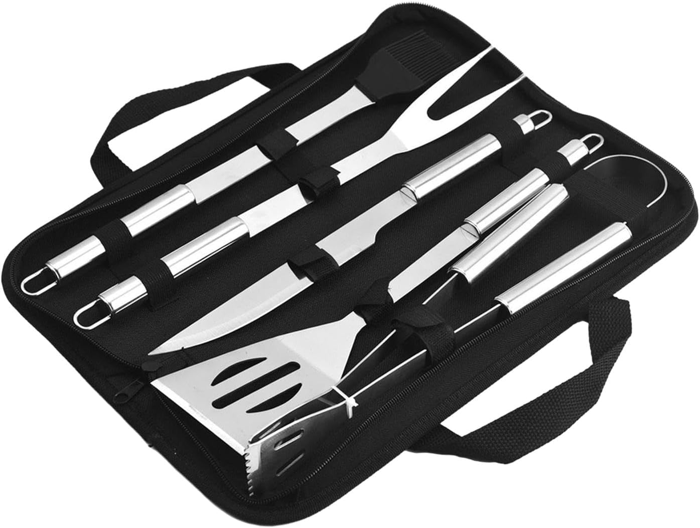 Wellsay BBQ Grill Tool Set Utensil with Carry Bag fessional Grill ...