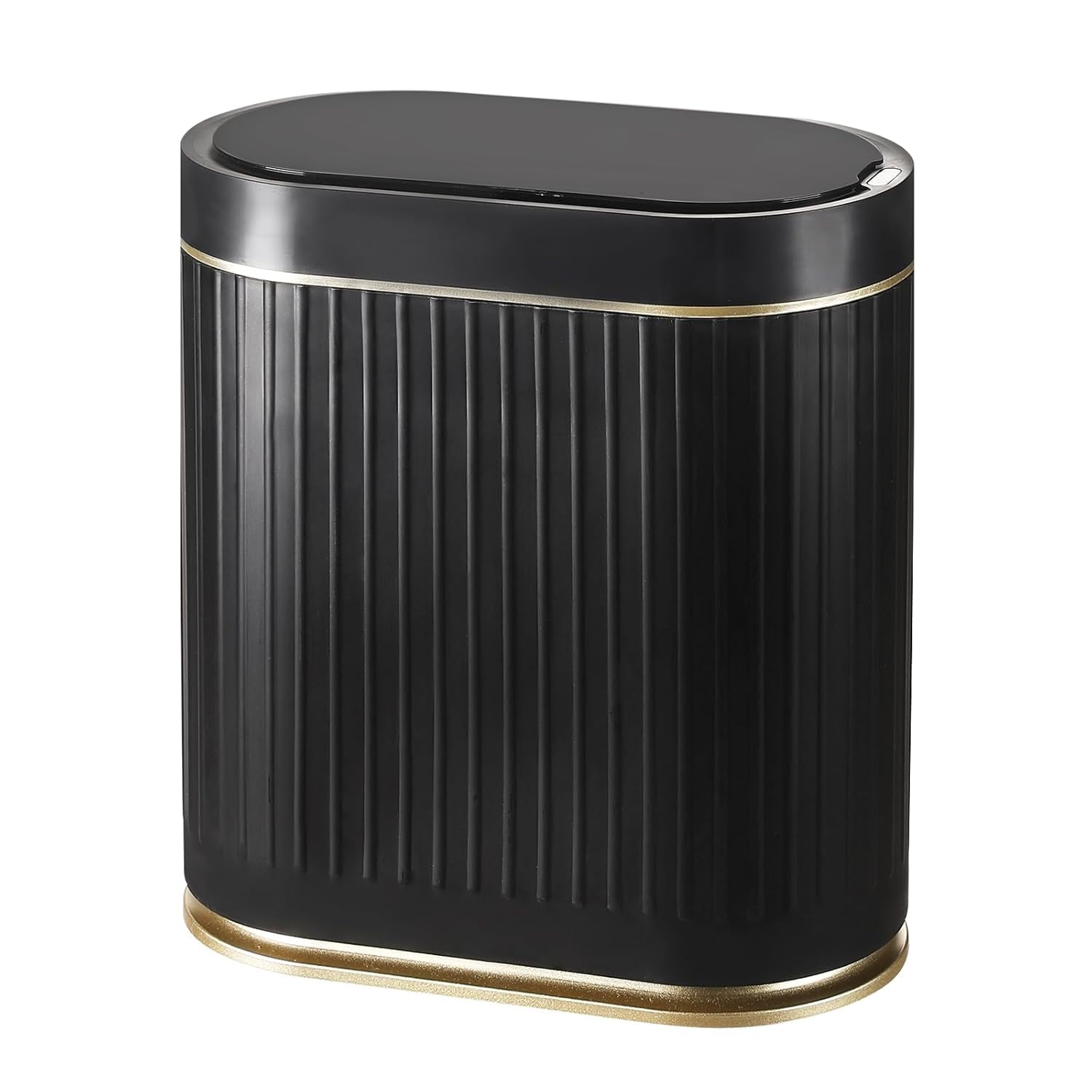 Wellsay Bathroom Sensor Trash Can with Automatic Lid 2 Gallon Small ...