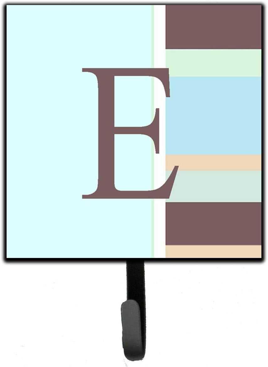 Wellsay CJ1003-ESH4 Letter E Initial Monogram - Blue Stripes Leash or ...