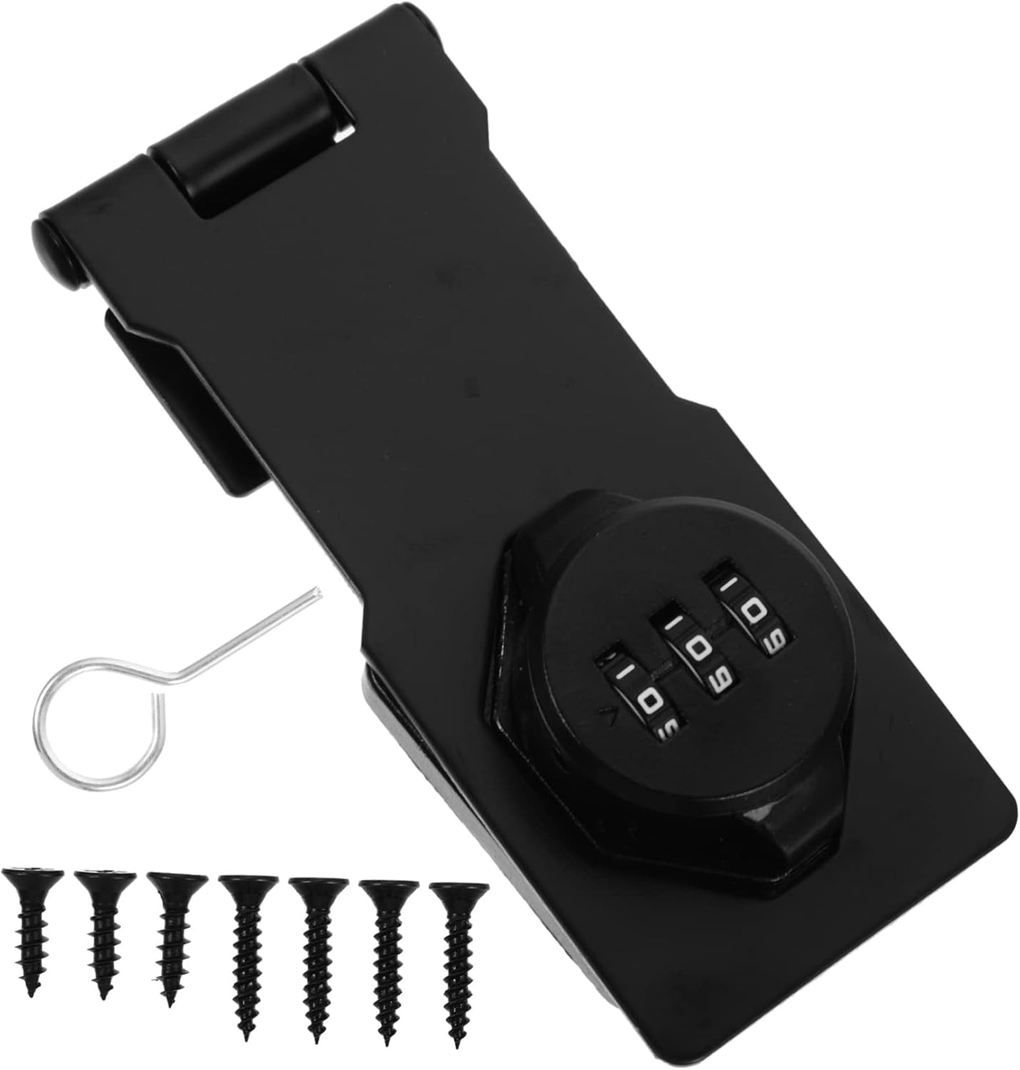 Wellsay Cabinet Door Combination Lock Lockers Gate Lock Door Knob ...