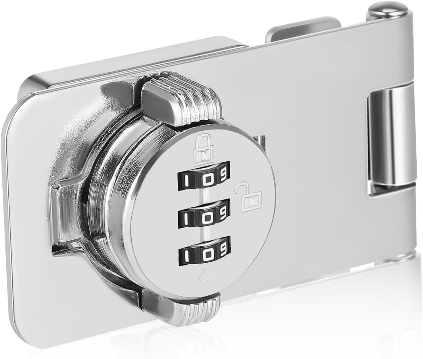 Wellsay Cabinet Door Locks Combination Lock Cabinet Door Fridge Lock ...