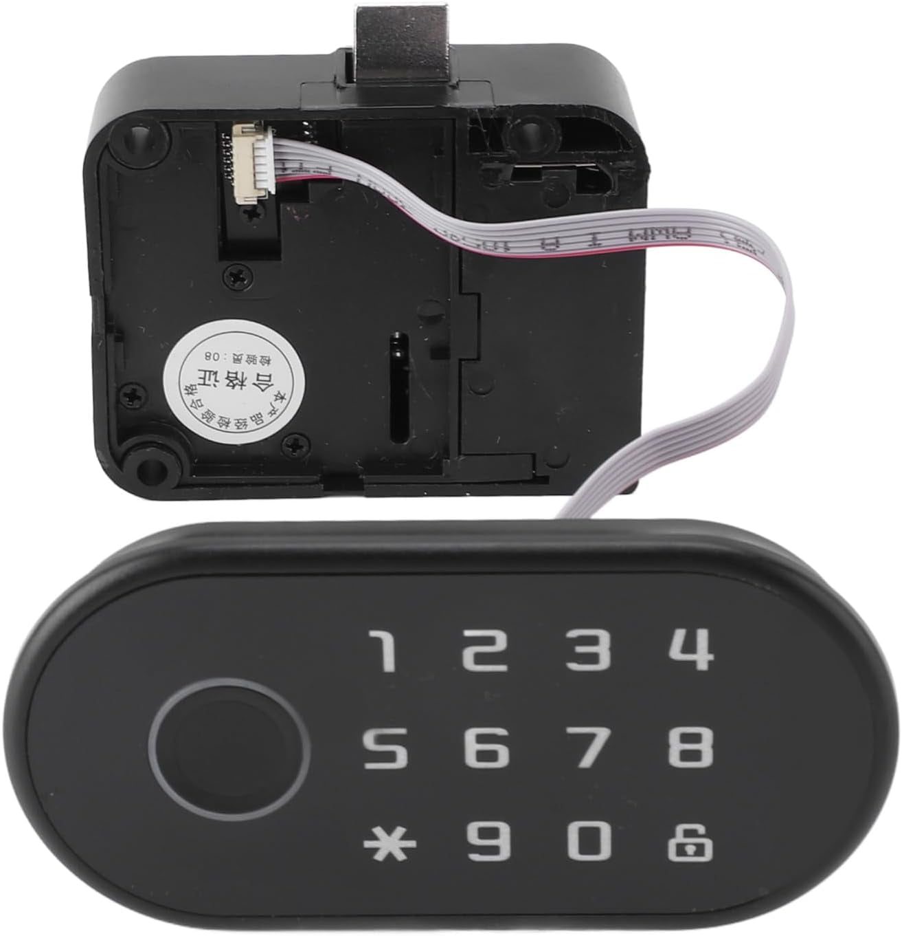 Wellsay Cabinet Lock Keyless, Combination Cabinet Latch, Mechanical ...