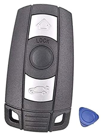 Wellsay Car Key Fob Case for 1 3 5 6 Series E60 E90 E91 E92 E70 E82 E88 ...