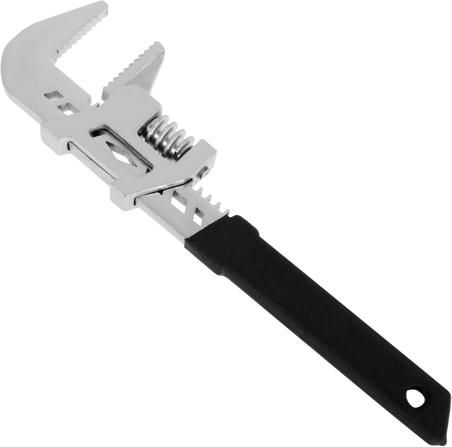 Wellsay Carbon Steel Monkey Wrench Spanner, 10 inch F-Shaped Adjustable ...