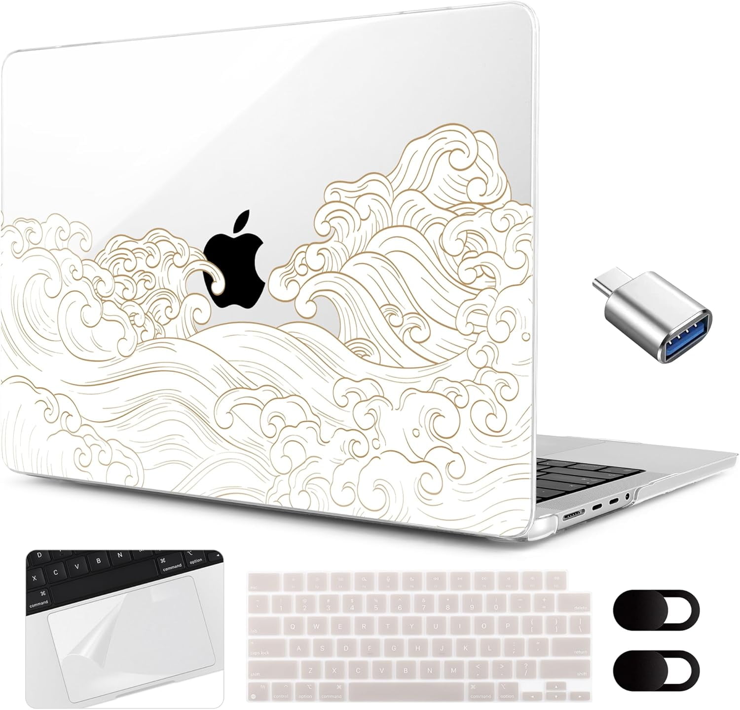 Wellsay Case for M4 MacBook 16 inch Case 2024 2023 2021 (A3403/A3186 ...