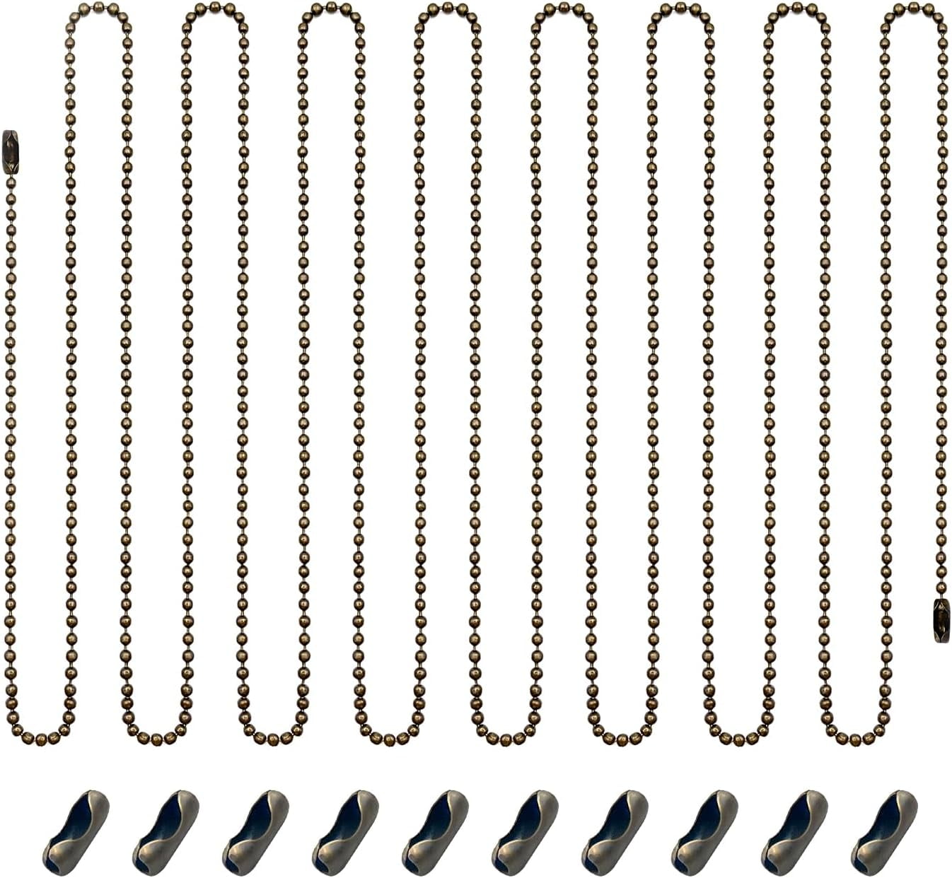 Wellsay Ceiling Fan Pull Chain Extender, 12 Feet 3mm Diameter Fan Light ...