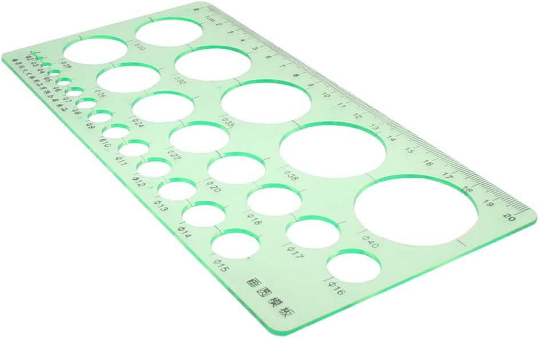 Wellsay Circle Template, Plexiglass Circle and Oval Templates ...