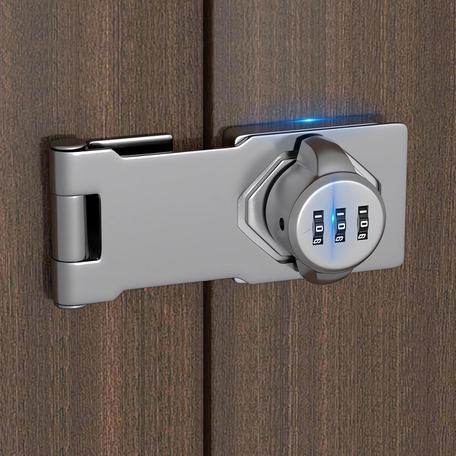 Wellsay Closet Door Lock: 3 Digit Keyless Cabinet Locks with ...