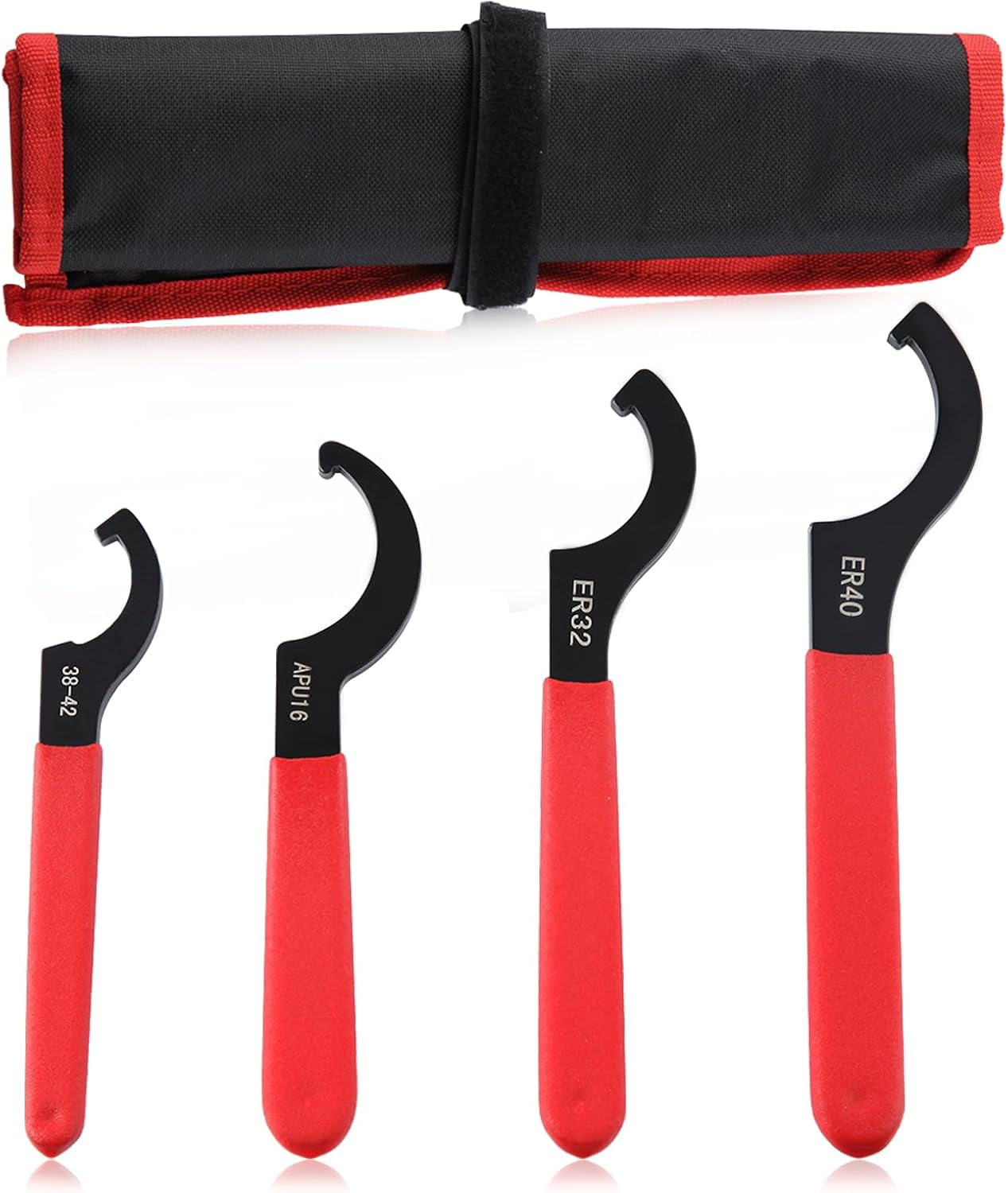 Wellsay Coilover Spanner Wrench Set 4 Pcs, Adjustable Shock Coilover ...