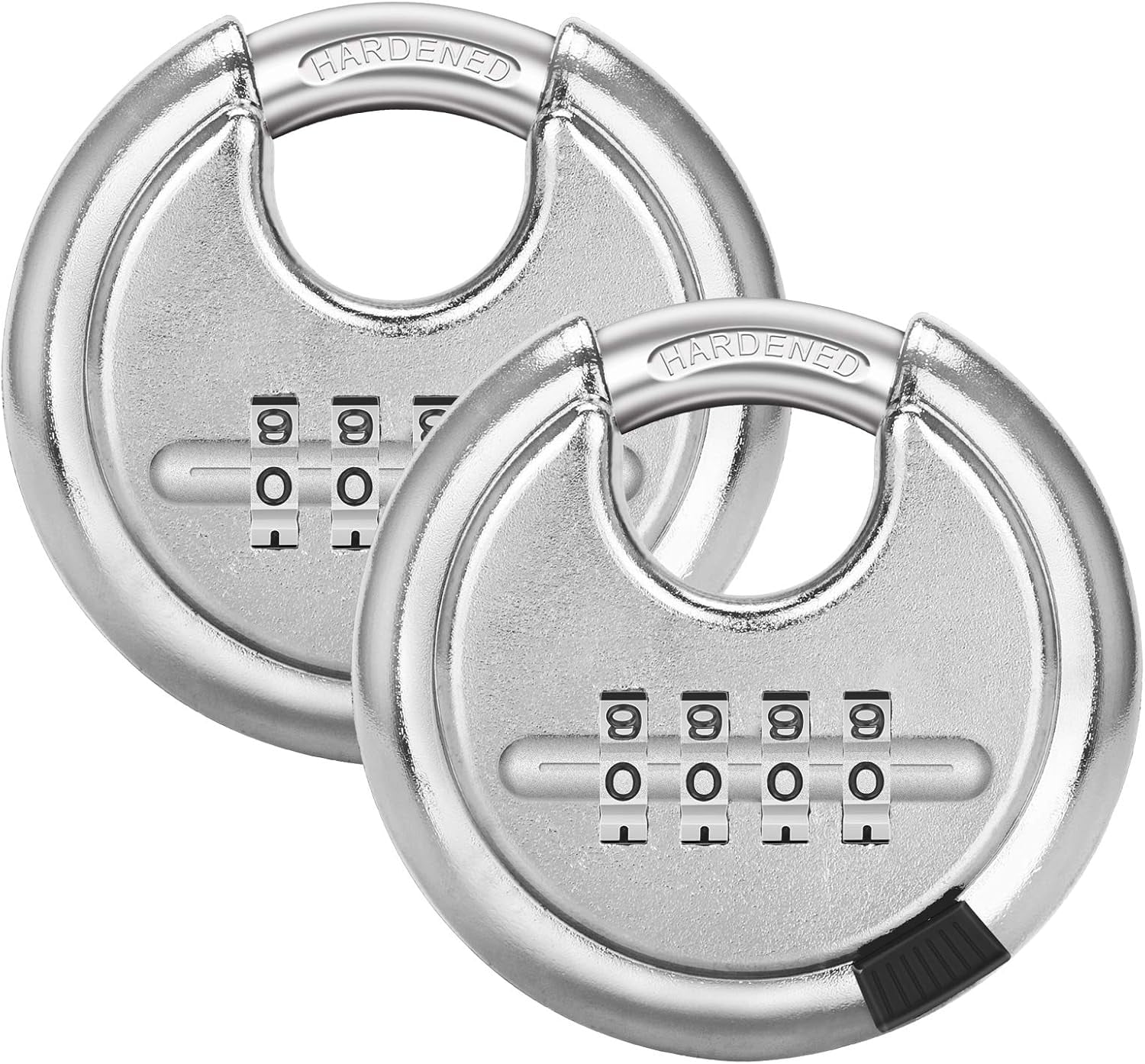 Wellsay Combination Lock,4 Digit Combination Disc Padlock with ...