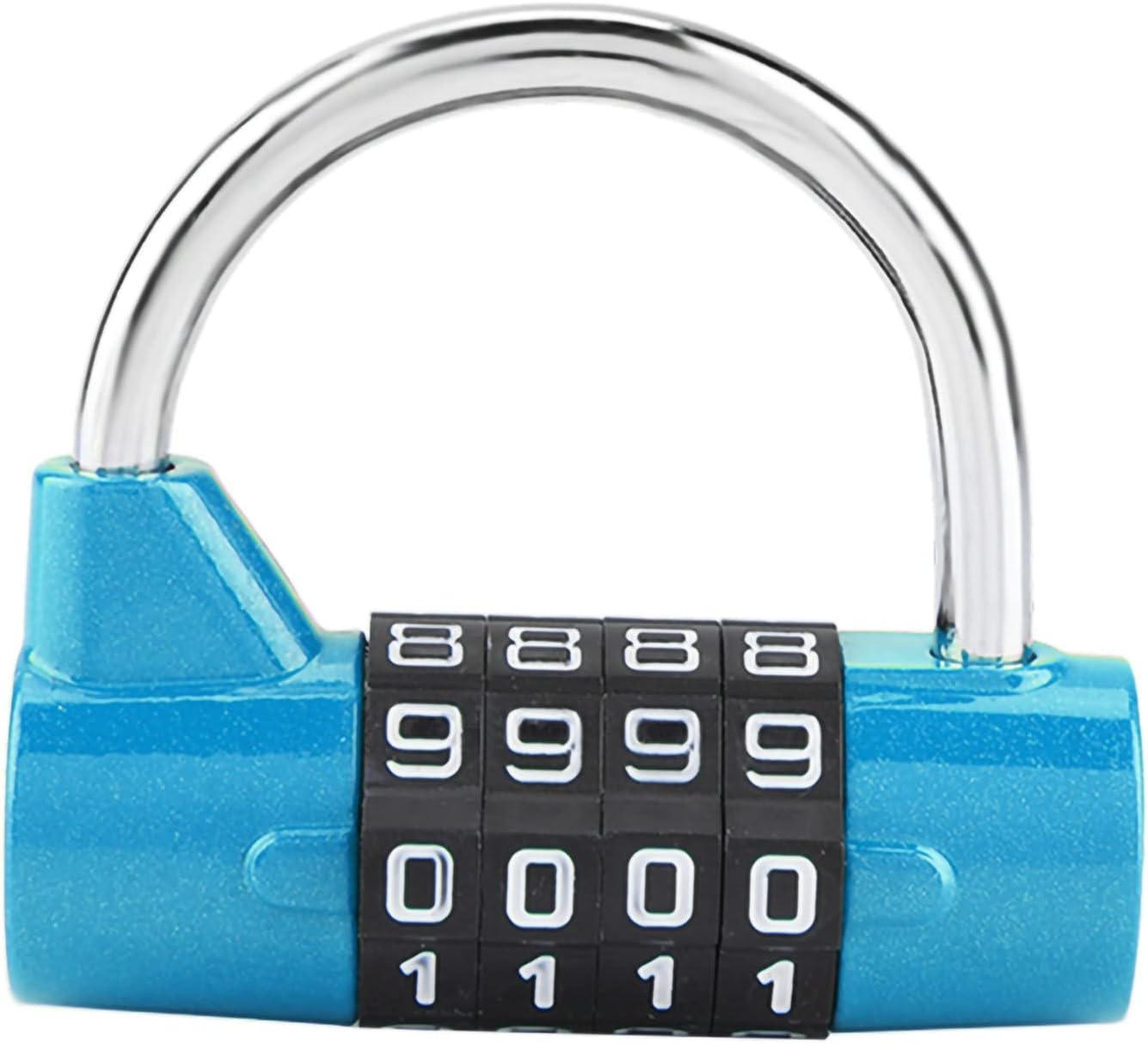 Wellsay Combination Lock Digital Lock, Numbers Locker Lock, 4 Digit ...
