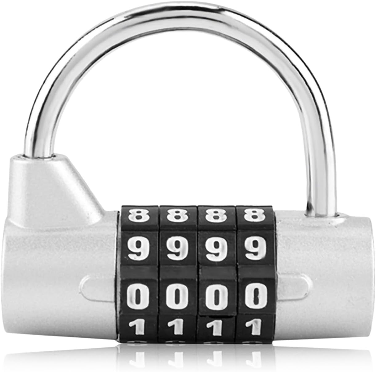 Wellsay Combination Lock for Locker, 4 Digit Locker Lock Outdoor ...