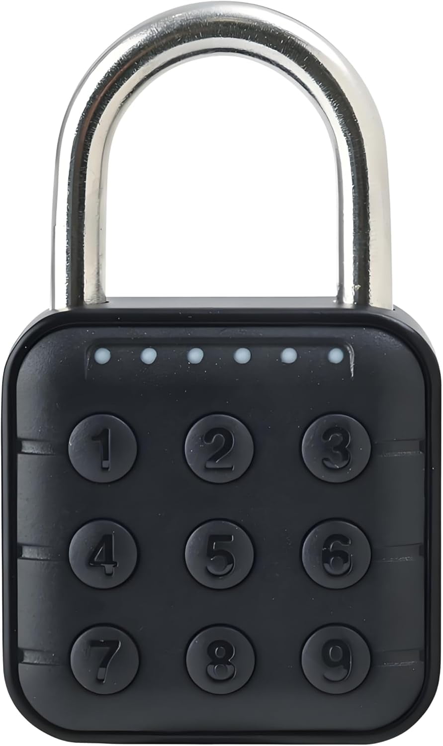 Wellsay Combination Lock for Outdoor, 6 Digits Waterof Padlock for ...