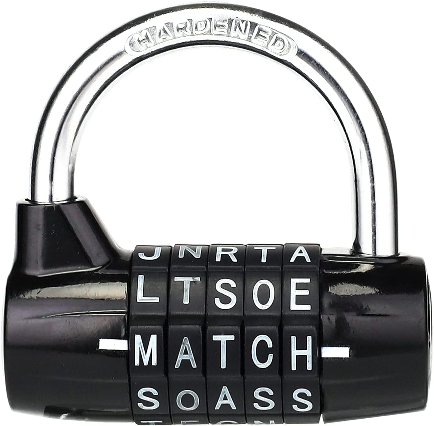 Wellsay Combination Padlocks Portable Zinc Lock with Code and Letter ...