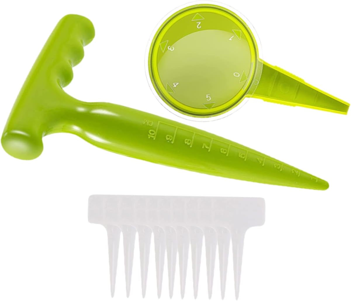 Wellsay Complete Gardening Hand Tool Set Dispenser for Small Dibber ...