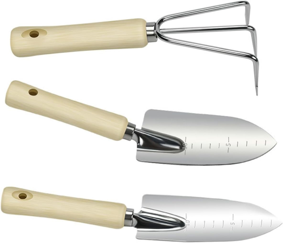 Wellsay Complete Gardening Tools Set 1 Set of Hand Shovel Rake for ...