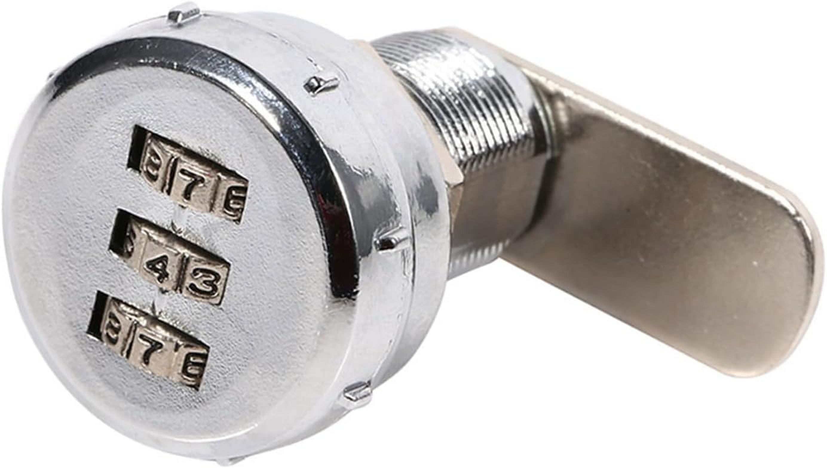 Wellsay Convenient 3 Digit Combination Cam Cabinet Lock, Password ...