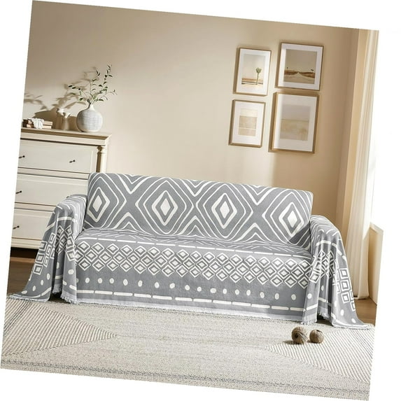 Wellsay Couch Cover for Dogs Washable Chenille Sofa Covers Reversible ...