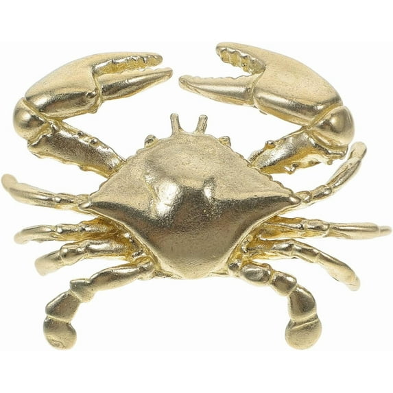Wellsay Crab Door Handle Nautical Drawer Pulls for Coastal Beach Theme Decor, Ocean-Inspired ...